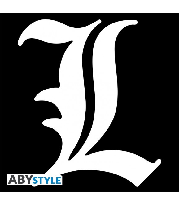 DEATH NOTE - Teddy - "L symbole" homme black/dark grey Taille Adulte XL